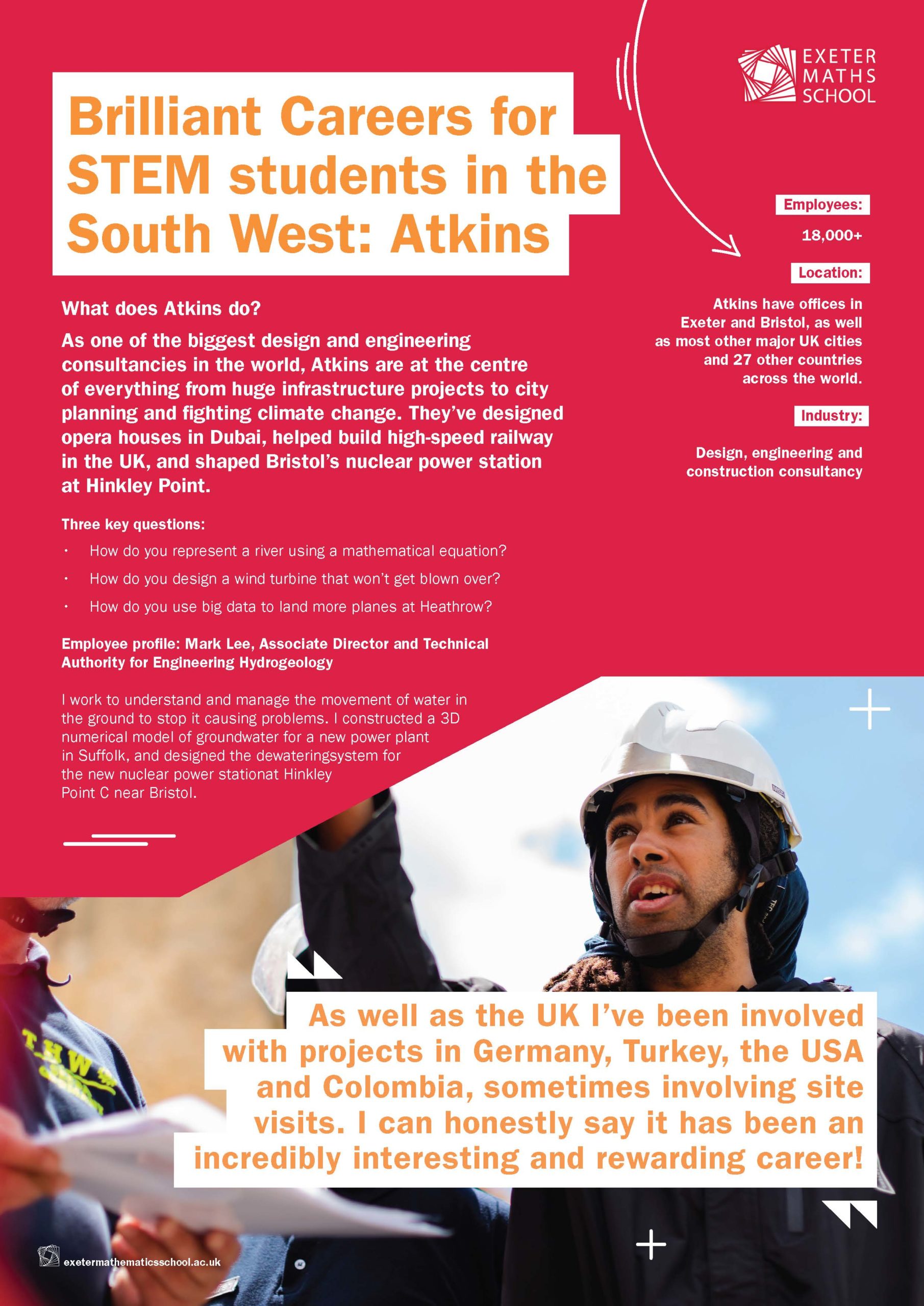 Exeter Maths School | Careers