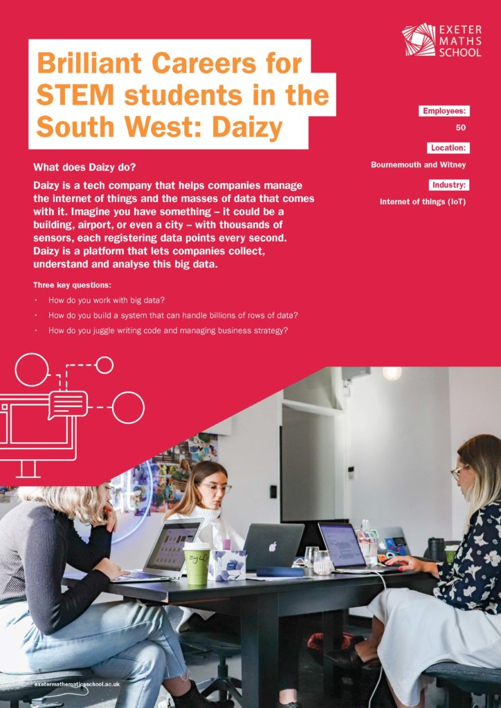 Exeter Maths School | Careers
