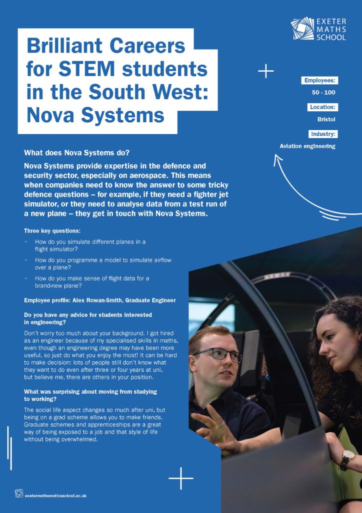 Exeter Maths School | Careers