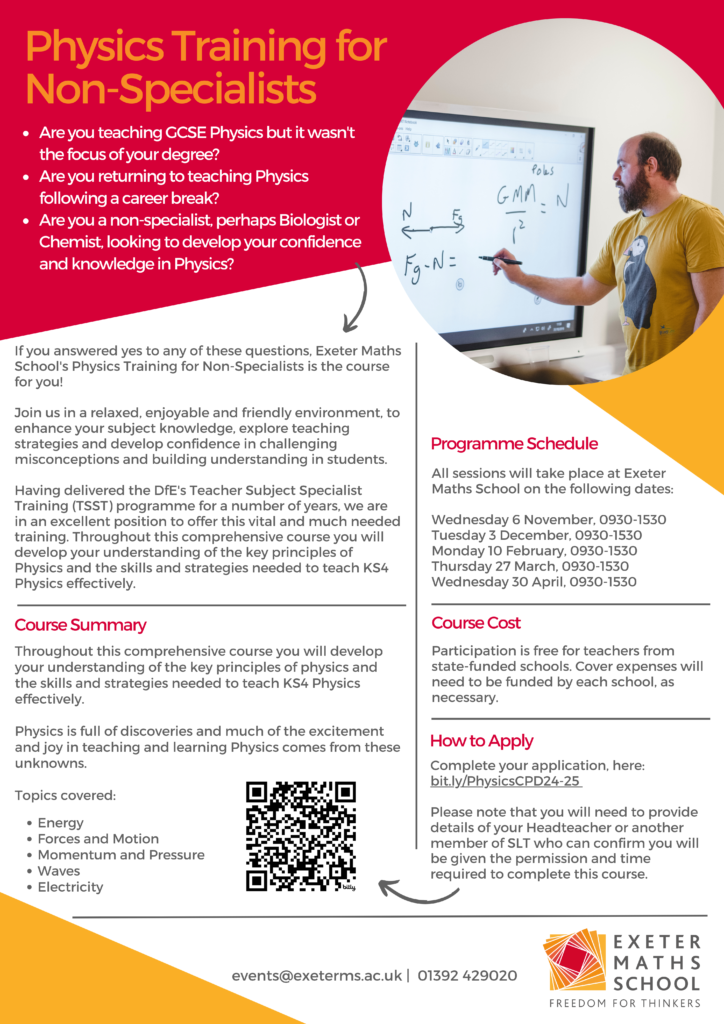 Exeter Maths School | Teachers – Physics